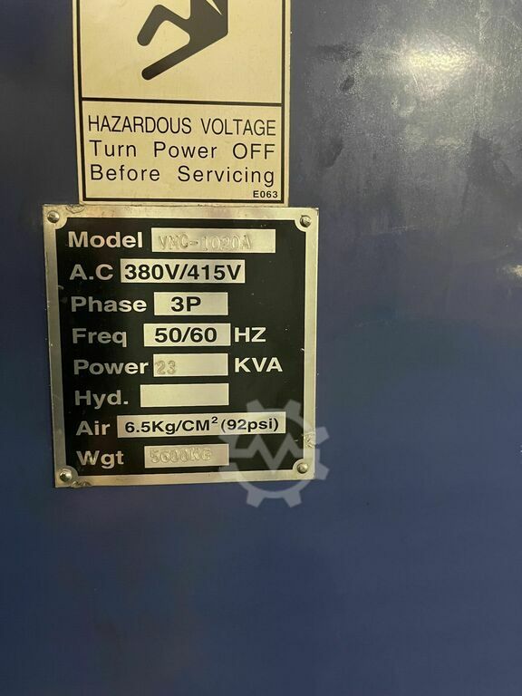 Hartford VMC-1020A – 1999 Model – Cncbul.co.uk