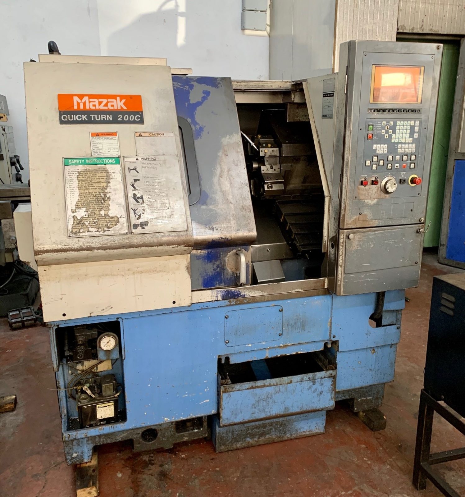 MAZAK QUICK TURN 200C – Year 1997 – Cncbul.co.uk