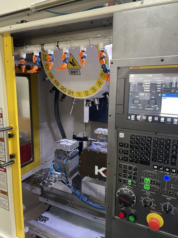 Fanuc RoboDrill 5X A-D21MiB5 VMC + Robot Cell – Year 2018 – Cncbul.co.uk