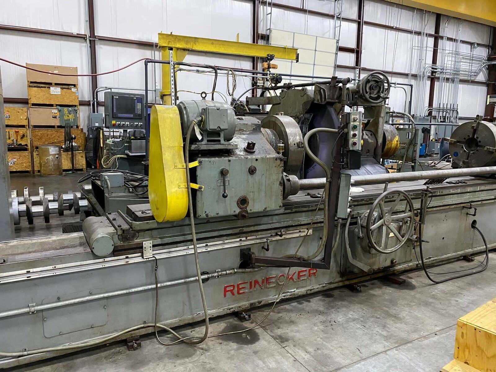 Reinecker 140″ Crankshaft Grinder – Year 1973 – Cncbul.co.uk
