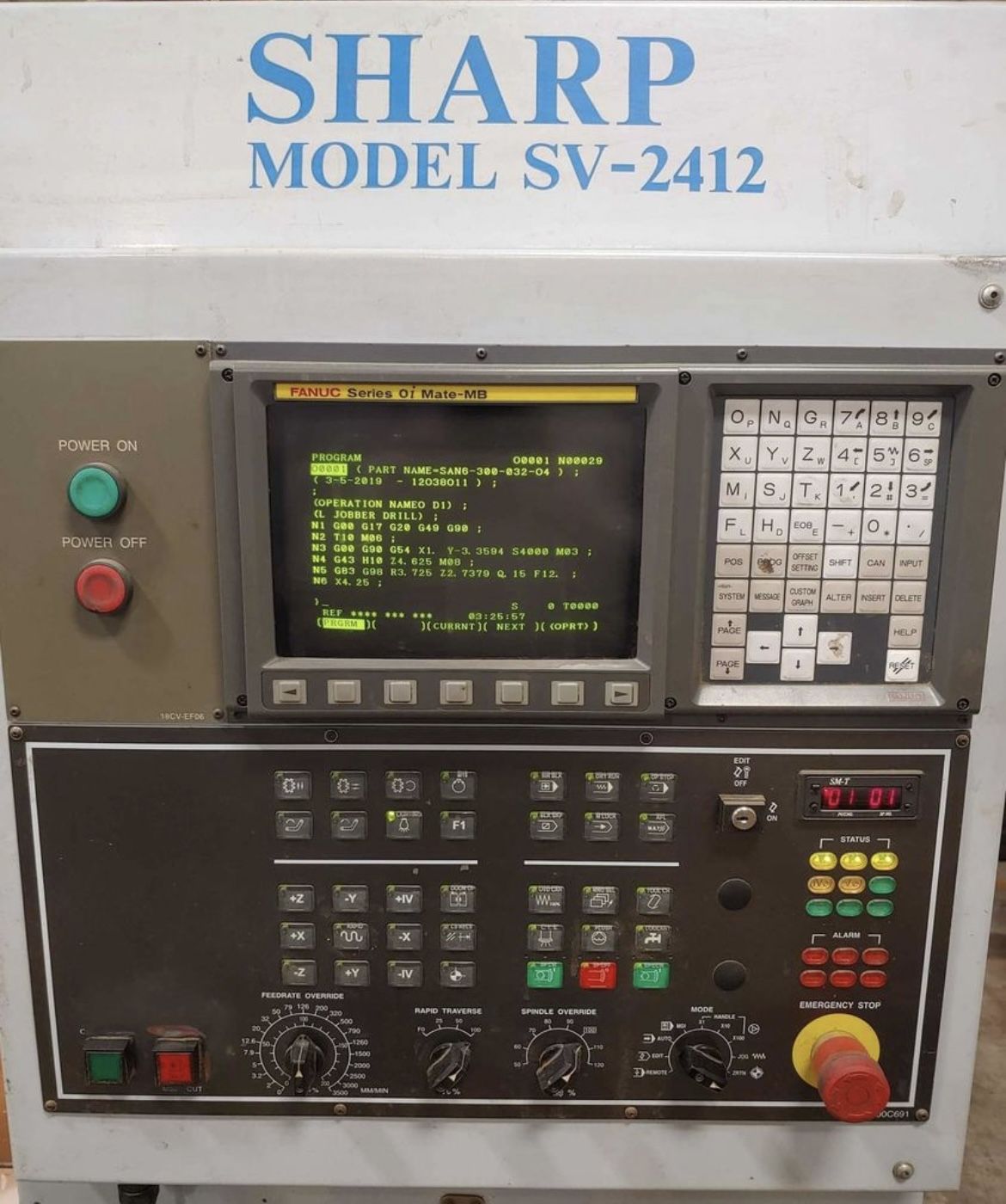 Sharp SV-2412 – Year 2004 – Cncbul.co.uk