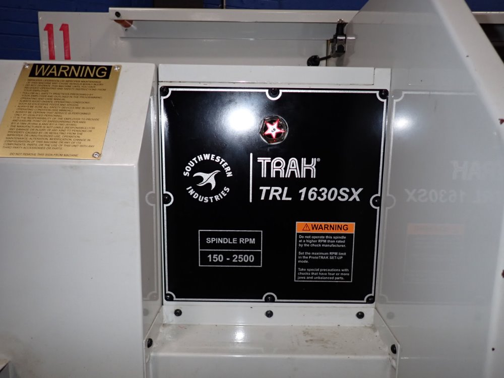 TRAK TRL 1630SX CNC Lathe – Cncbul.co.uk