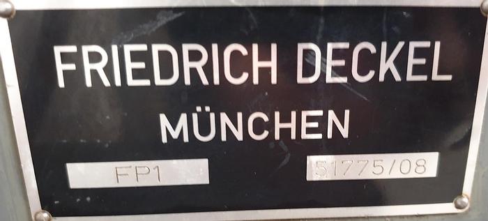 Deckel FP 1 Tool Milling Machine – Cncbul.co.uk