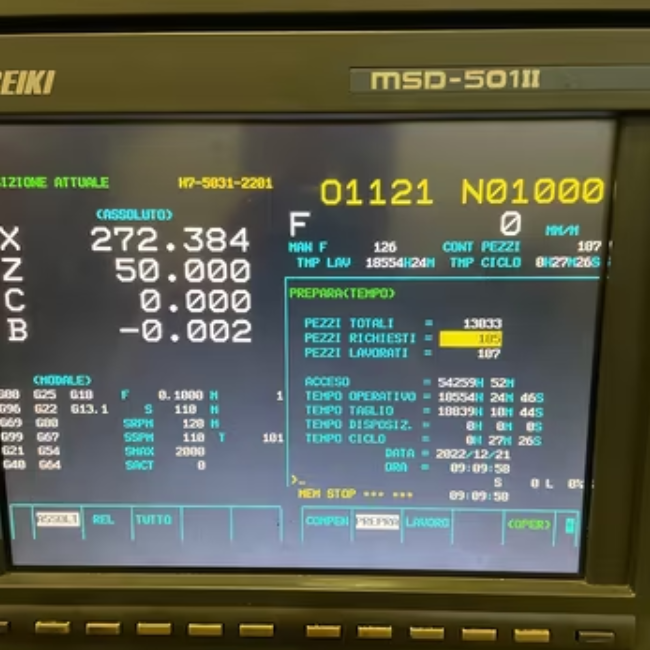 Mori Seiki SL 200 – Year 1998 – Cncbul.co.uk