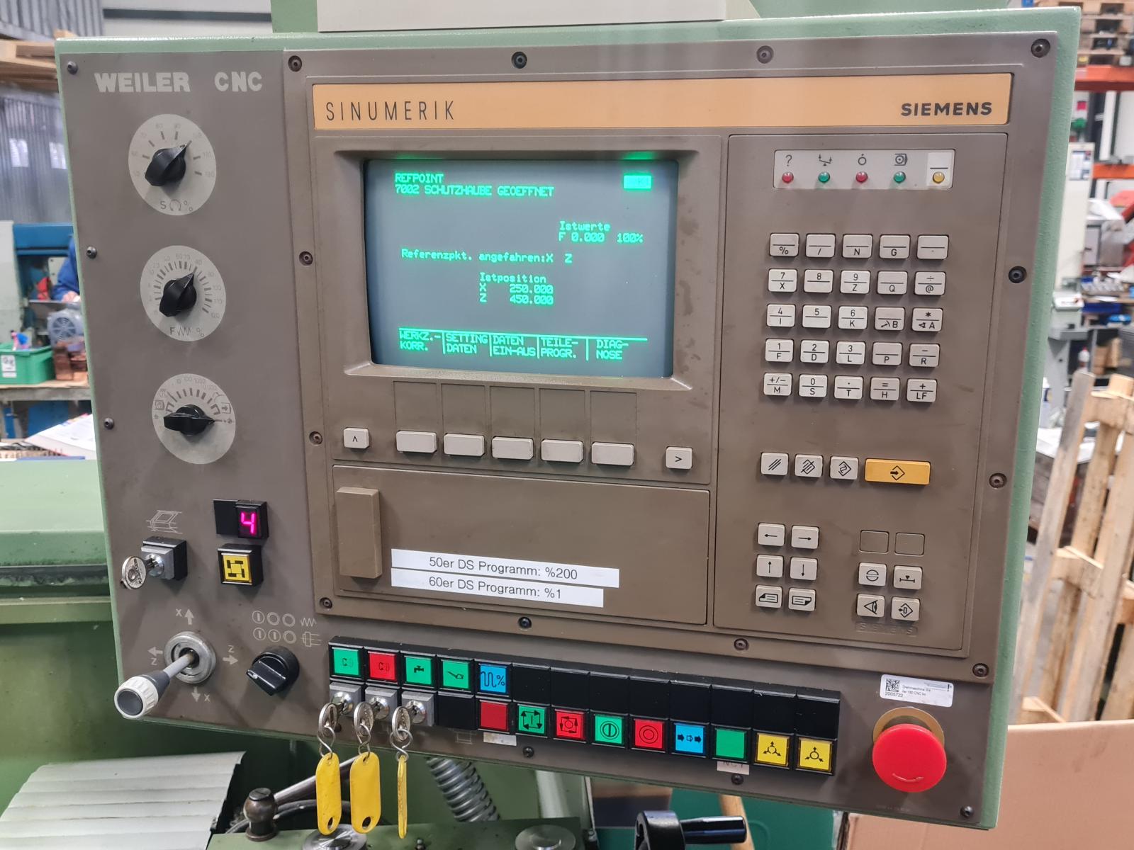 WEILER 160 CNC Lathe – Cncbul.co.uk