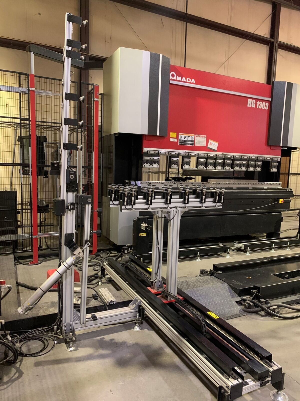 Amada HG1303 RM with Automated Bending System – Cncbul.co.uk