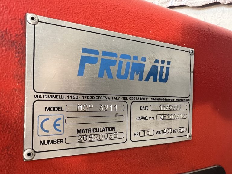 DAVI MCP 3211 – Year 2008 – Cncbul.co.uk