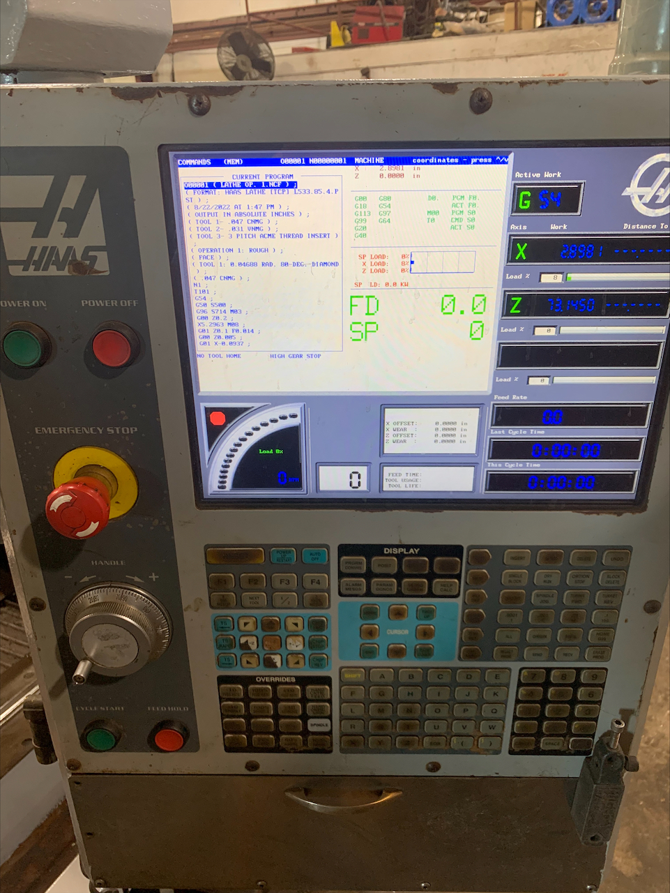 Haas TL-4 – Year 2007 – Cncbul.co.uk