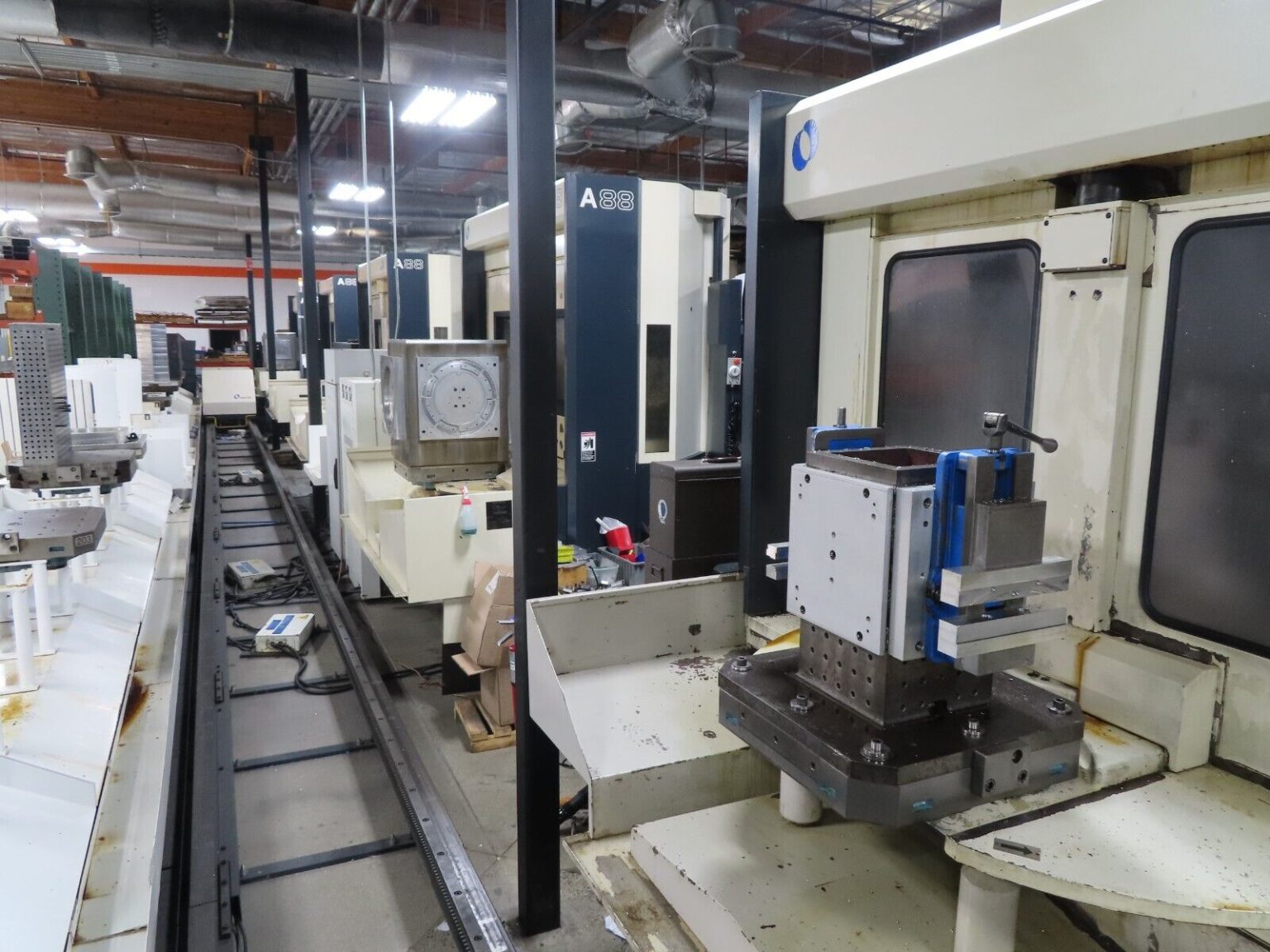 MAKINO A88 Cell System 18 Pallet FMS 4 Makino Machines – Cncbul.co.uk