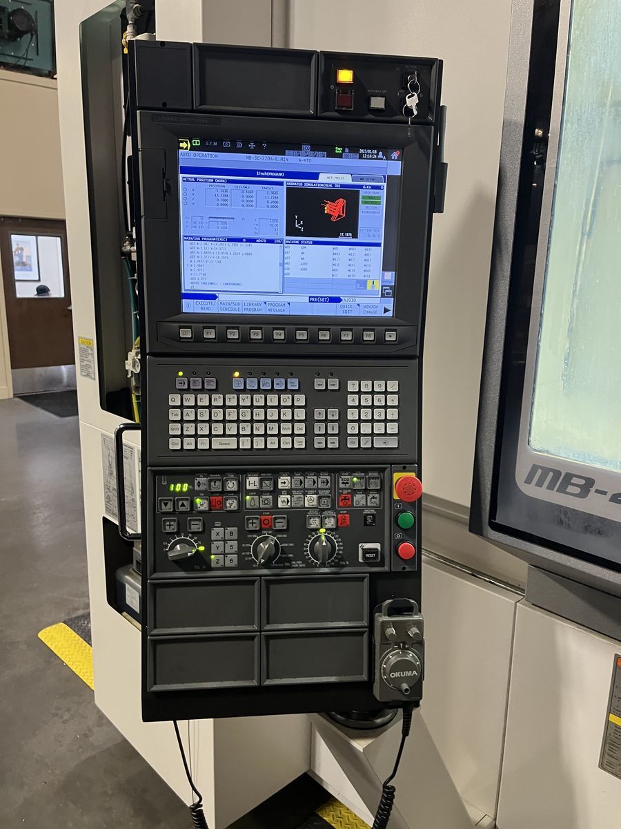 Okuma MB-4000H – Year 2021 – Cncbul.co.uk