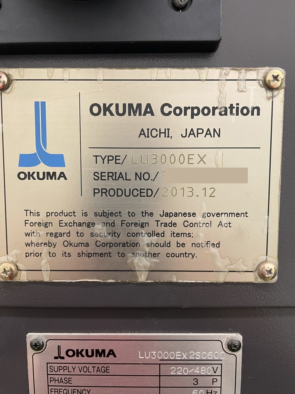 Okuma Space Turn LU3000EX – Year 2013 – CNCBUL.com.tr