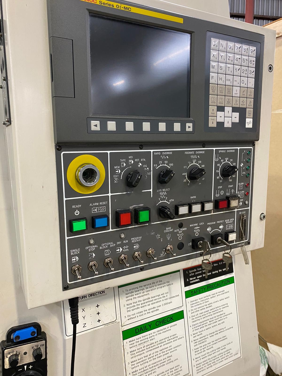 Doosan DMV 3016Ld – Year 2006 – Cncbul.co.uk