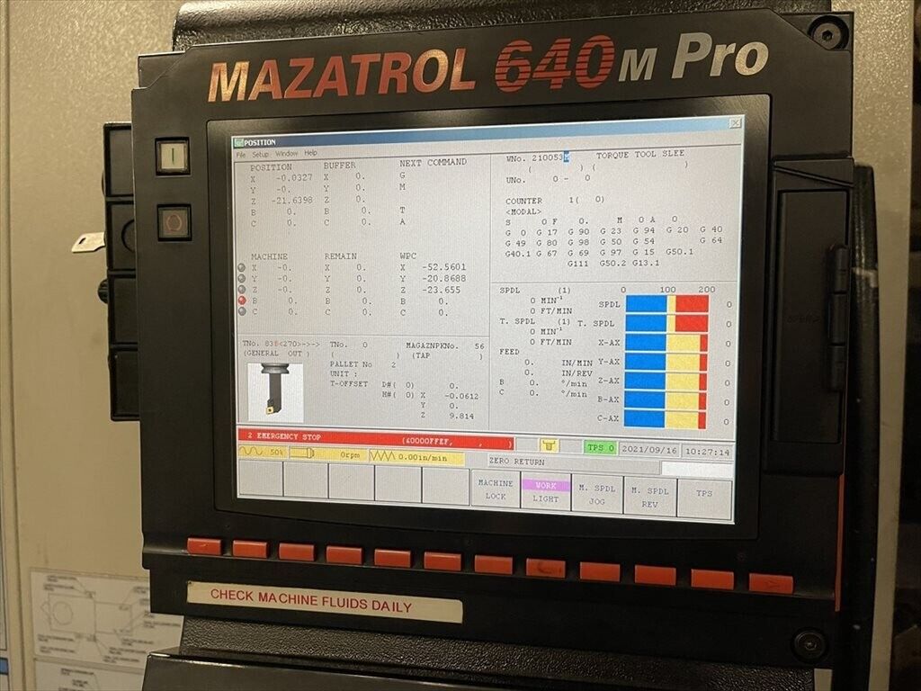 MAZAK INTEGREX E 1060 V/8 – Year 2006 – Cncbul.com