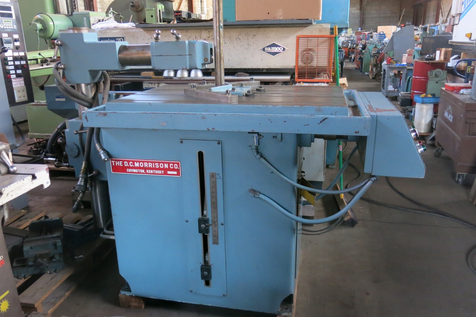 Morrison 3 inch Hydraulic Keyseater – Year 2001 – Cncbul.co.uk