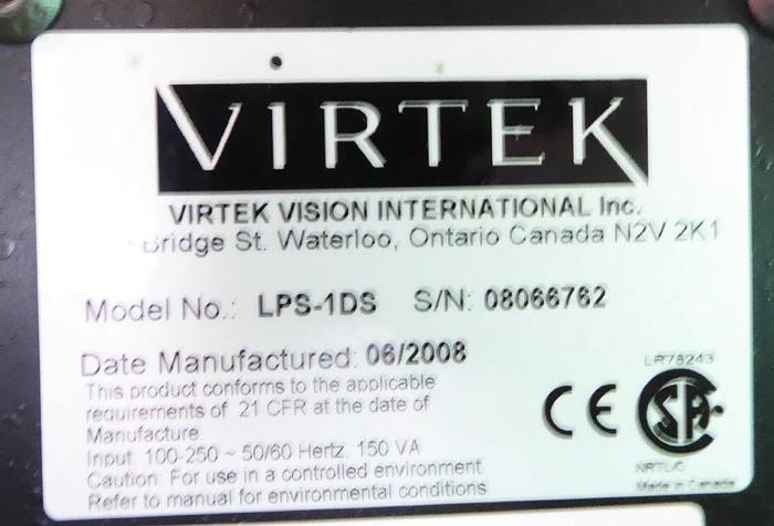 VIRTEK LASERQC 1200 Laser Inspection Machine – Year 2008 – Cncbul.co.uk