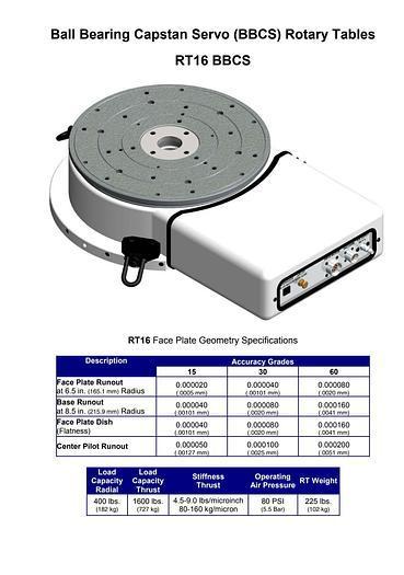 A.G. Davis RT16-BBCS-003 CMM Rotary Table – Cncbul.co.uk