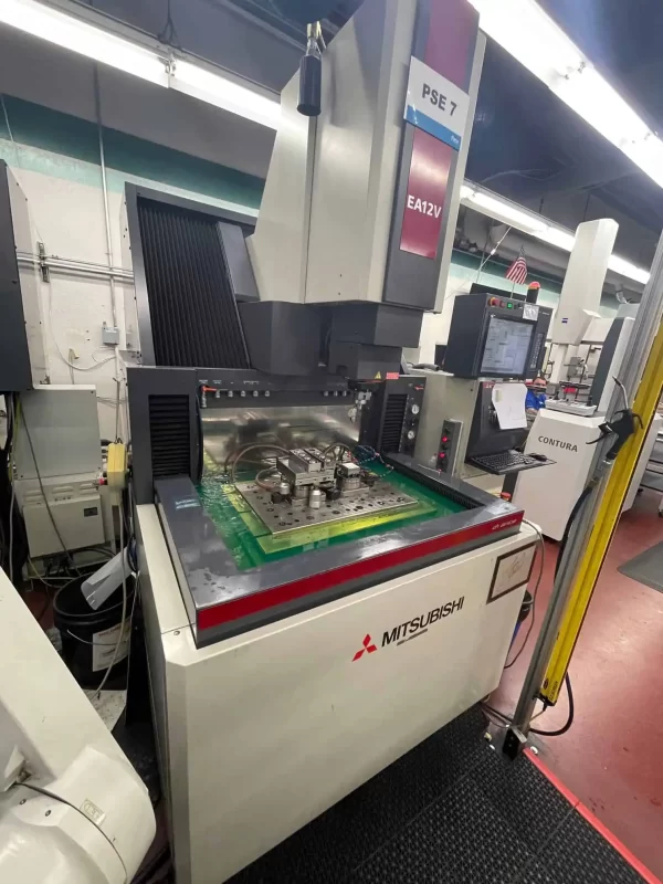 Mitsubishi EA12V Advance Dual EDM Sinker Cell with Melfa Robot – Cncbul ...