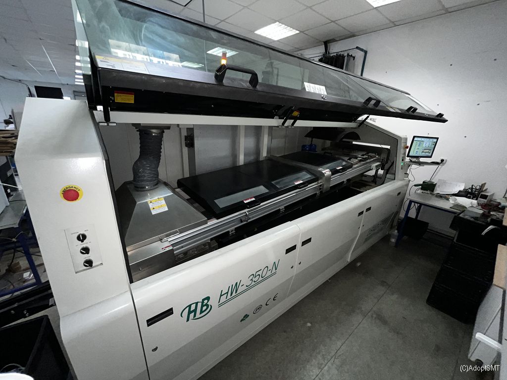 HB Automation HW-350-N Wave Soldering Machine – Year 2018 – Cncbul.co.uk