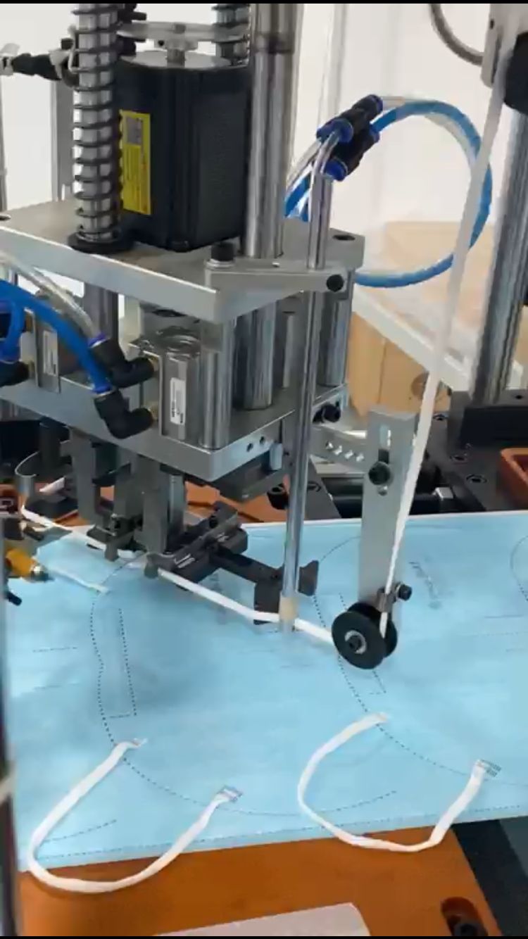 MING JILEE MGA-MSK-KN95 Fully Automatic Folded Mask Making Machine ...