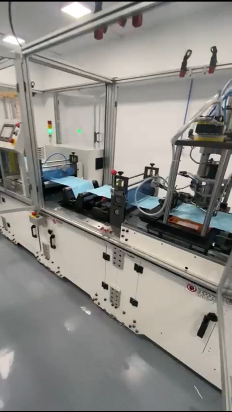 MING JILEE MGA-MSK-KN95 Fully Automatic Folded Mask Making Machine ...