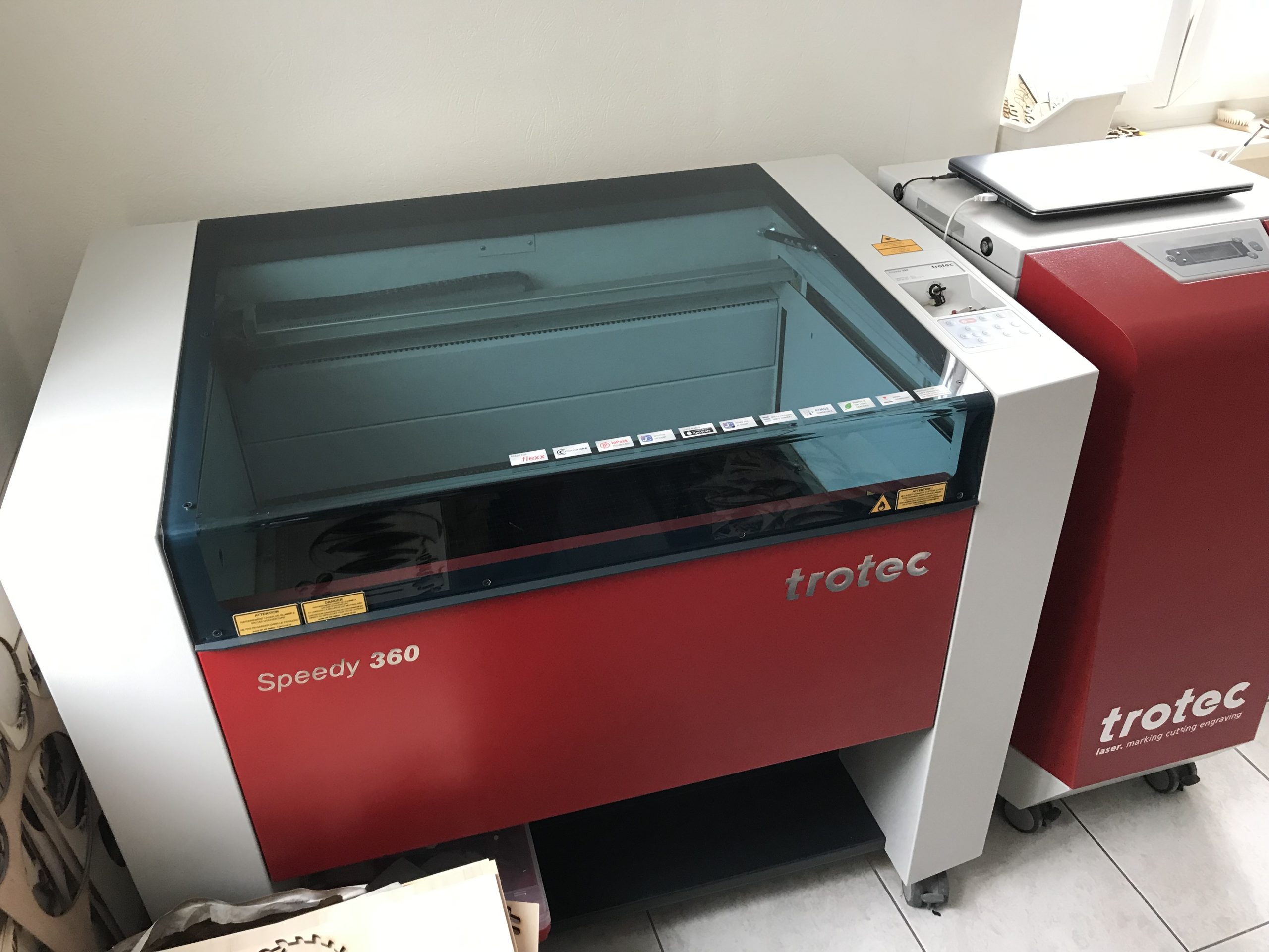 Trotec Speedy 360 Laser Engraver and Cutter – Year 2019 – Cncbul.co.uk
