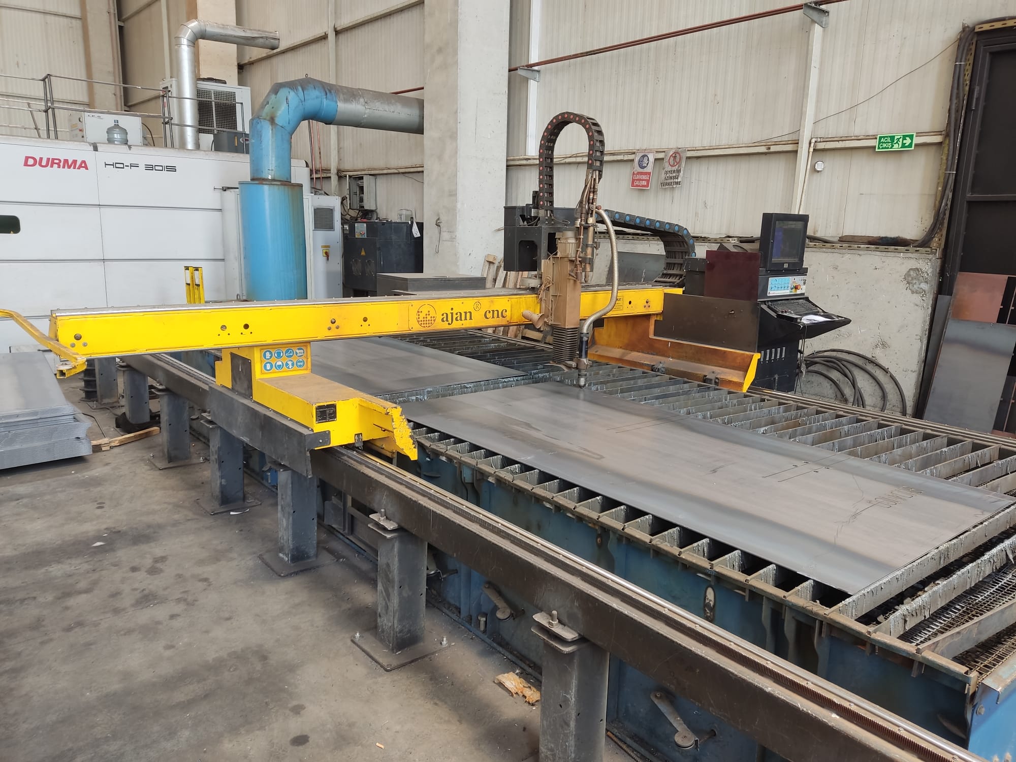 Ajan PP 260A CNC Plasma – Year 2015 – Cncbul.co.uk