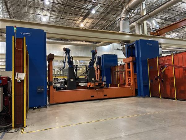 YASKAWA DX100 Motoman MH50-20 Long Reach Robots-Year 2012 – Cncbul.co.uk