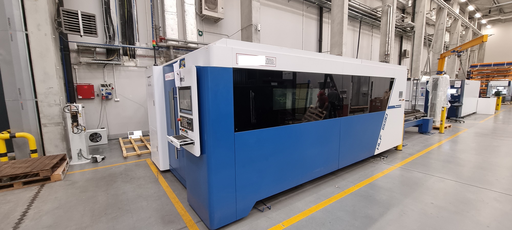 YAWEI HLF-1530 Fiber Laser – Year 2017 – Cncbul.co.uk