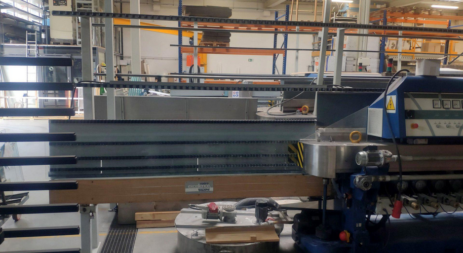 Bovone Bisellatrice 471 Glass Bevelling Machine – Year 2012 – Cncbul.co.uk