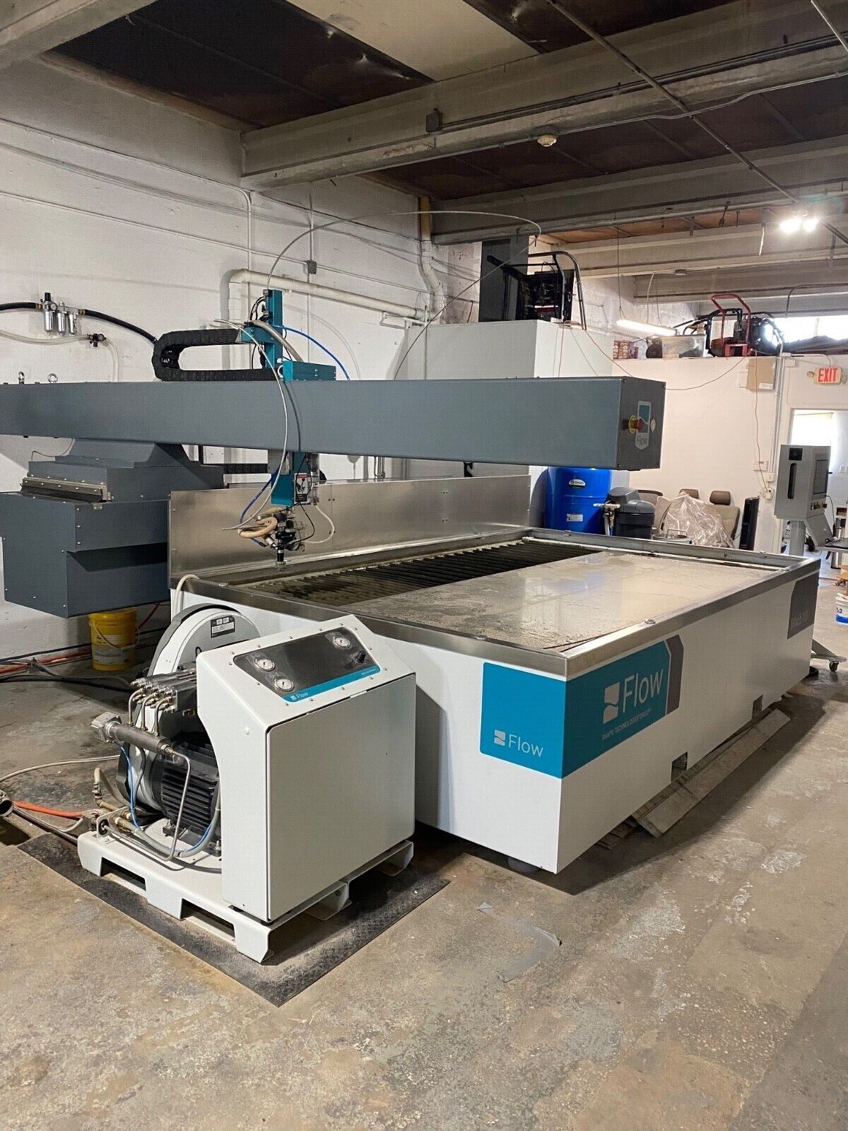 Flow Mach 100 Water Jet Cutting Machine – Year 2022 – Cncbul.co.uk