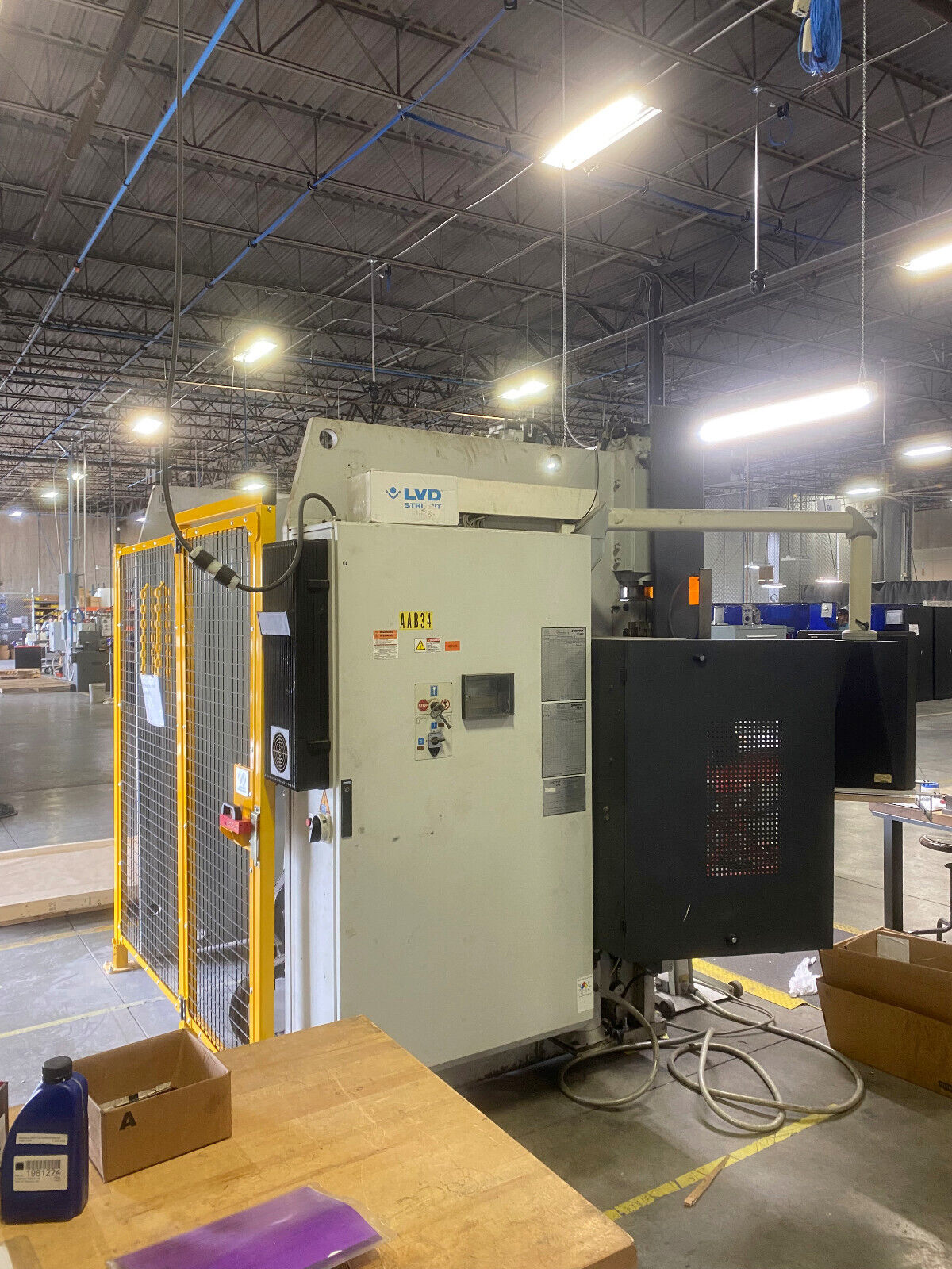 LVD STRIPPIT PPEB 90/08 CNC Hydraulic Press Brake – Cncbul.co.uk