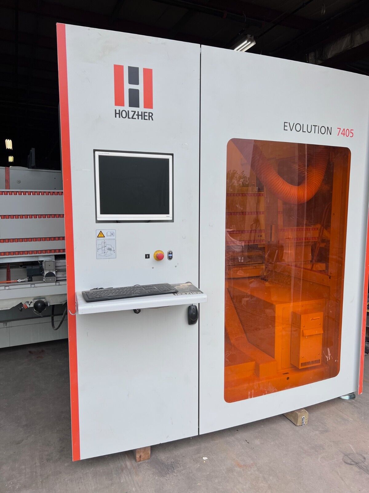 Holzher Evolution 7405 CNC Router – Year 2015 – Cncbul.co.uk