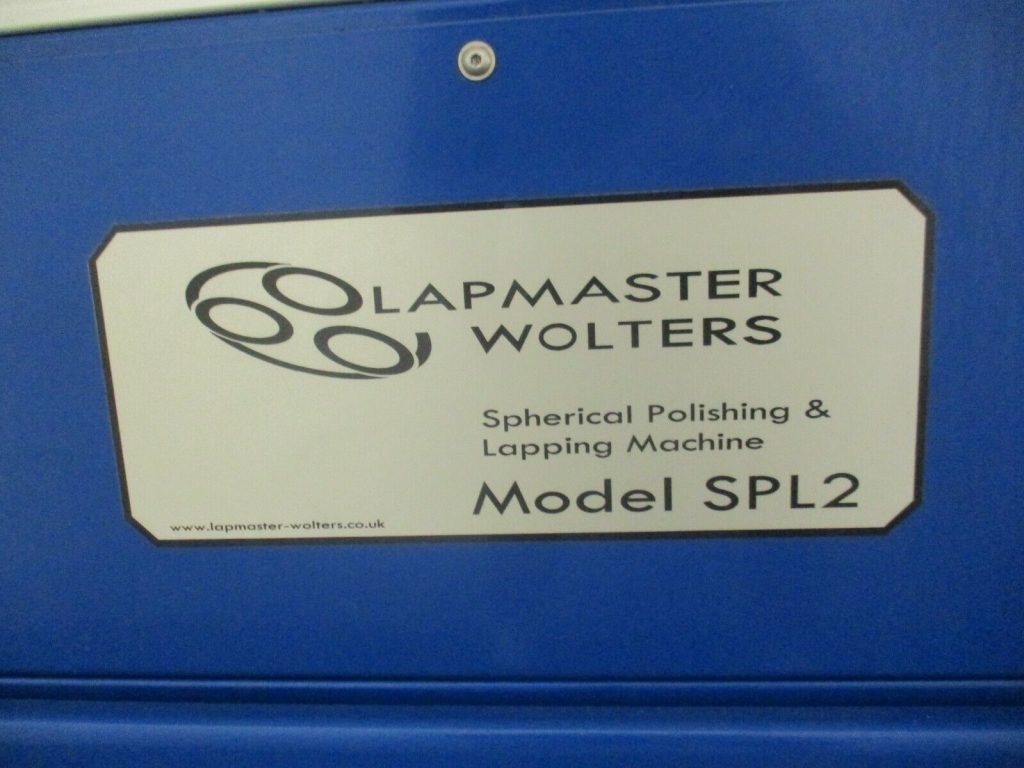 LAPMASTER WOLTERS SPL2 Spherical Polishing & Lapping Machine – Cncbul.co.uk