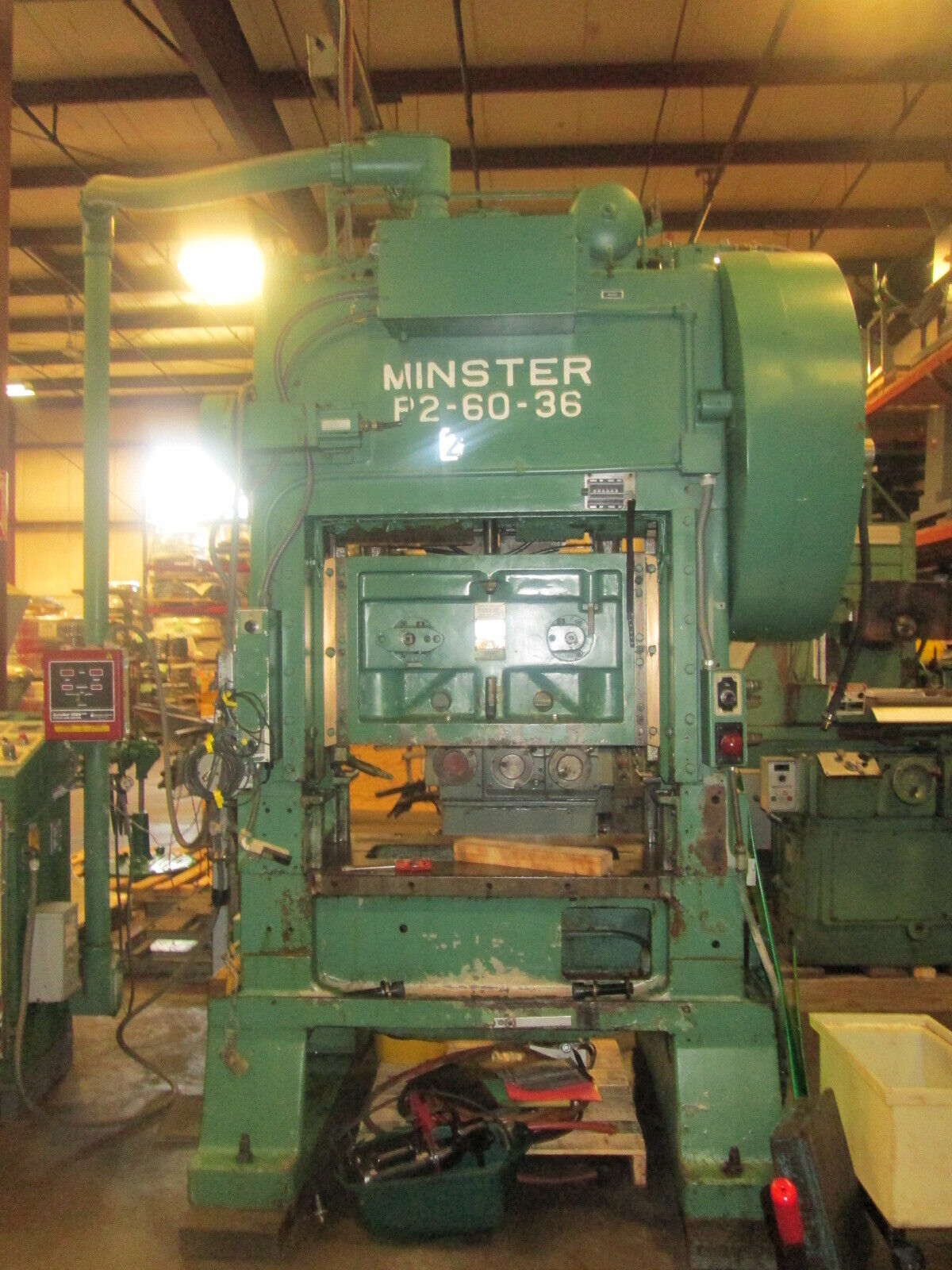 Minster P2-60-36 Straight Side Stamping Press – Year 1969 – Cncbul.co.uk