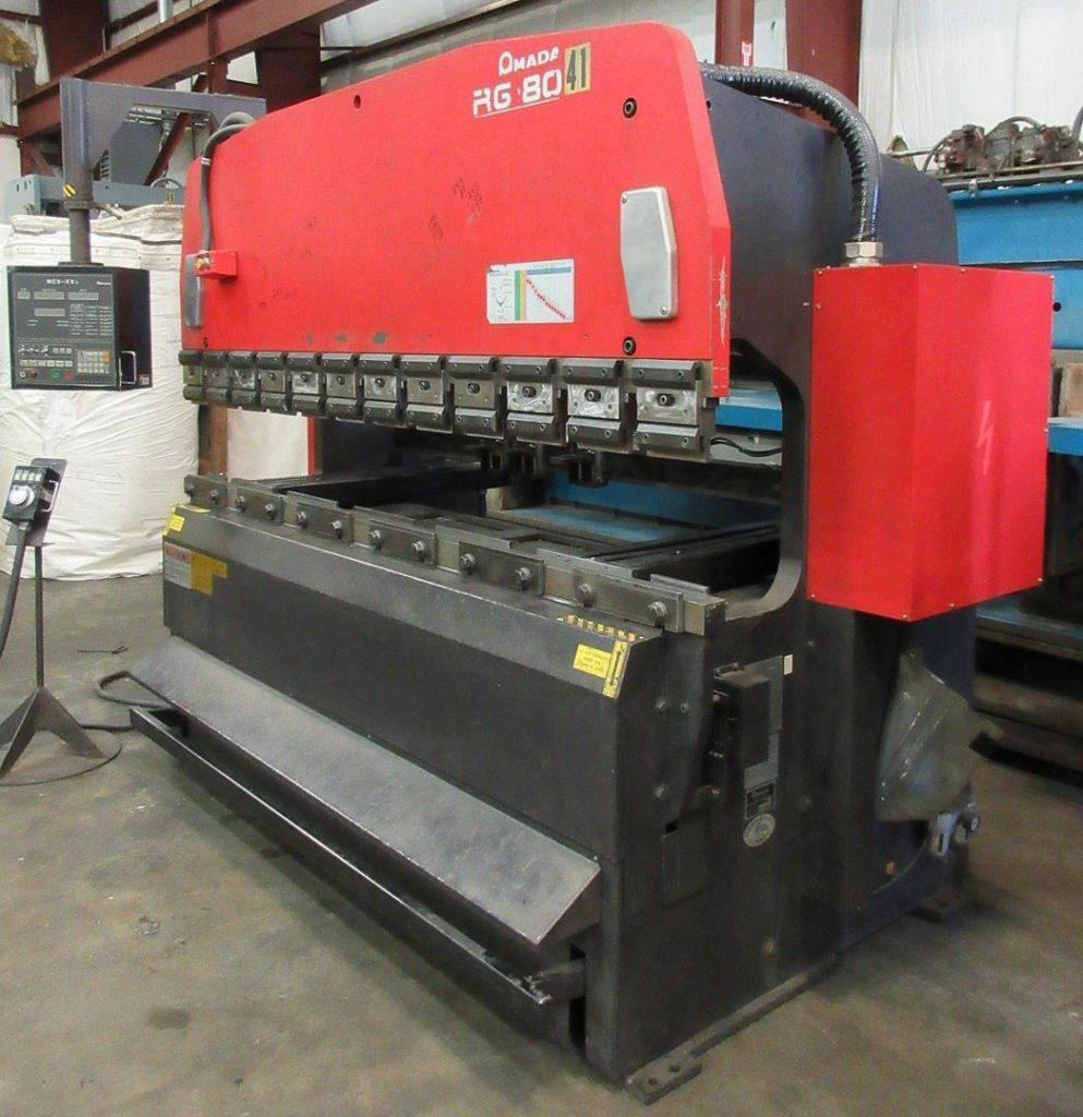 Amada RG-80 CNC Hydraulic Press Brake – Year 1995 – Cncbul.co.uk