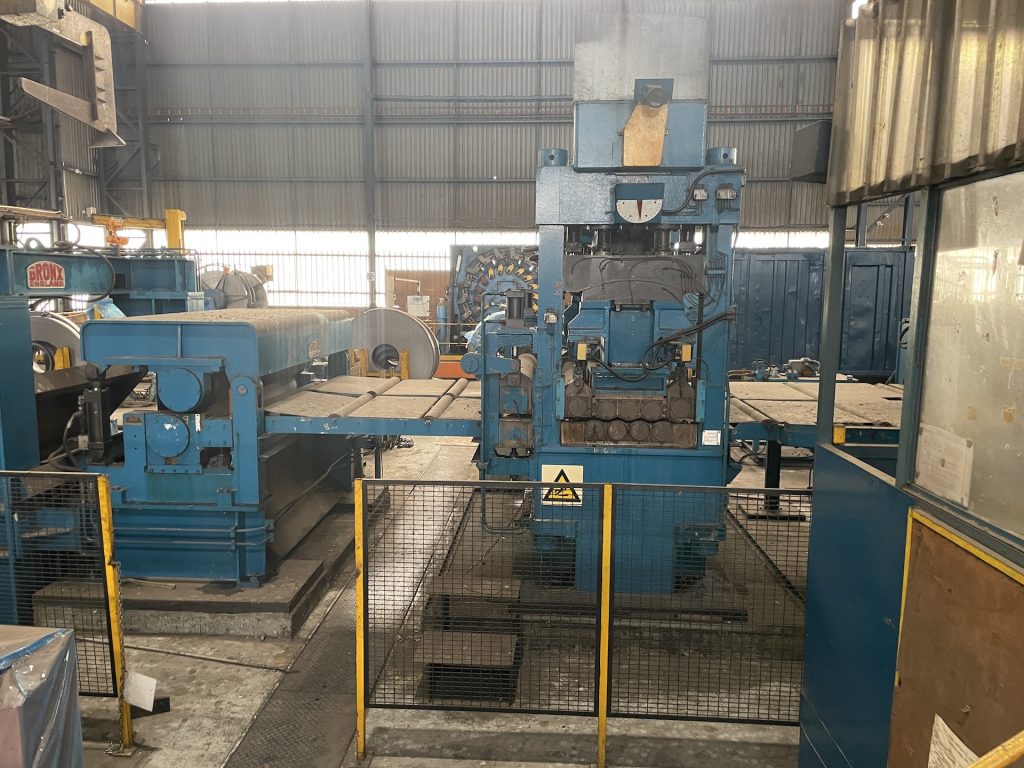 BRONX FCO Cut to Length Lines Flying Shear 8mm – Year 1990 – Cncbul.co.uk