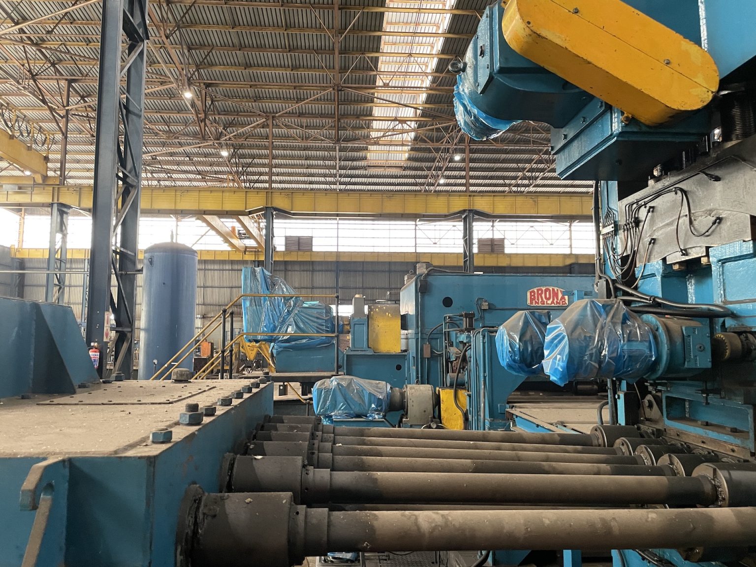 BRONX FCO Cut to Length Lines Flying Shear 8mm – Year 1990 – Cncbul.co.uk