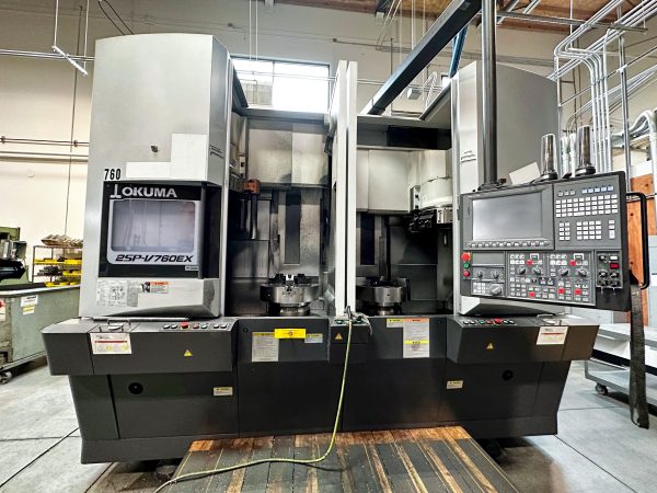 OKUMA 2SP-V760EX CNC Vertical Lathe Dual Spindles – Year 2021 – Cncbul ...