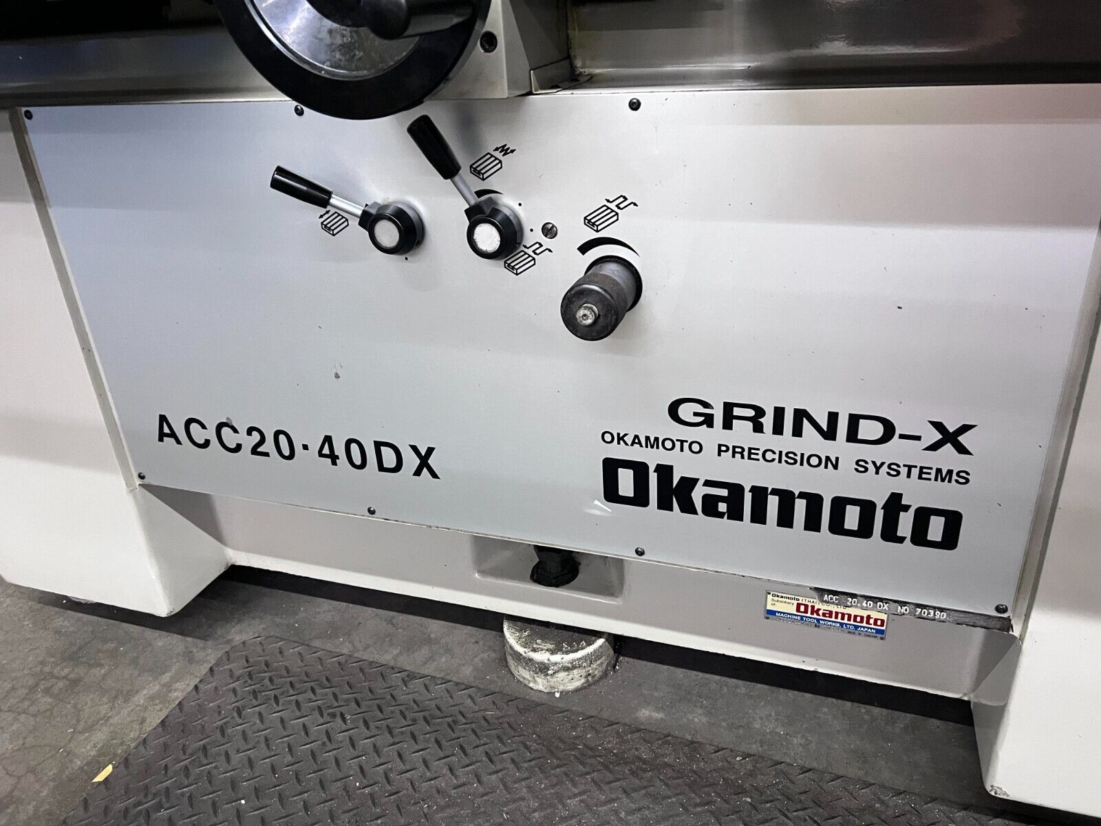 Okamoto Grind-X ACC 2040 DX – Year 2015 – Cncbul.com