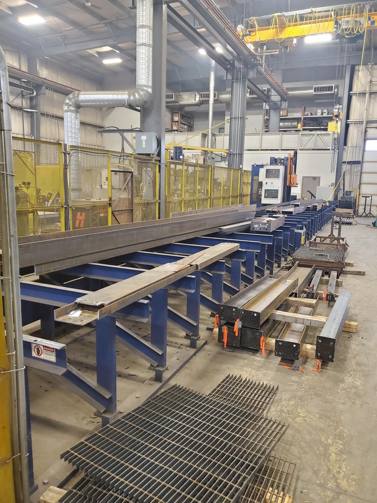 Peddinghaus Ocean Avenger 1250/1C CNC Beam Drill Line – Year 2018 ...