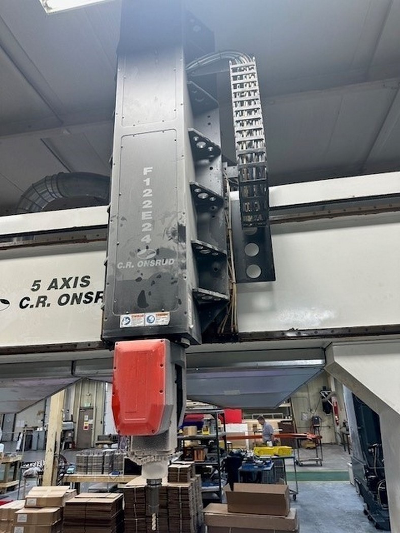 CR Onsrud F122 E24 CNC 5-Axis Router – Year 2017 – Cncbul.co.uk