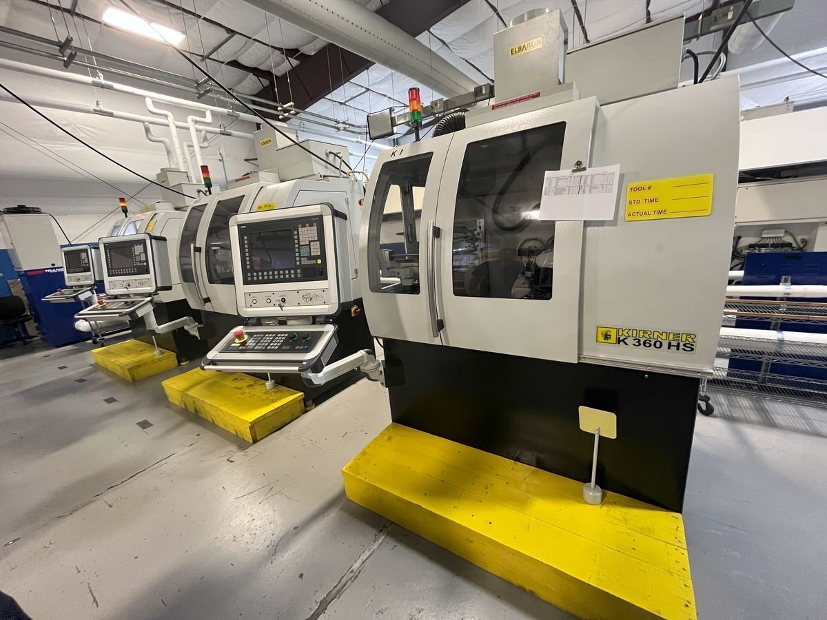 Kirner K 360 HS Fully Automatic 9 Axis CNC Tool Grinder – Year 2017 ...