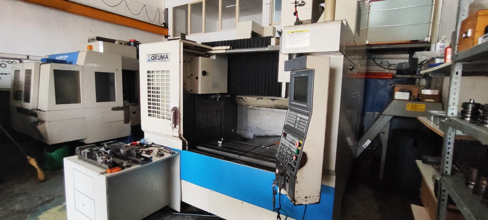 Okuma MB 56 VA CNC Vertical Machining Center – Cncbul.co.uk