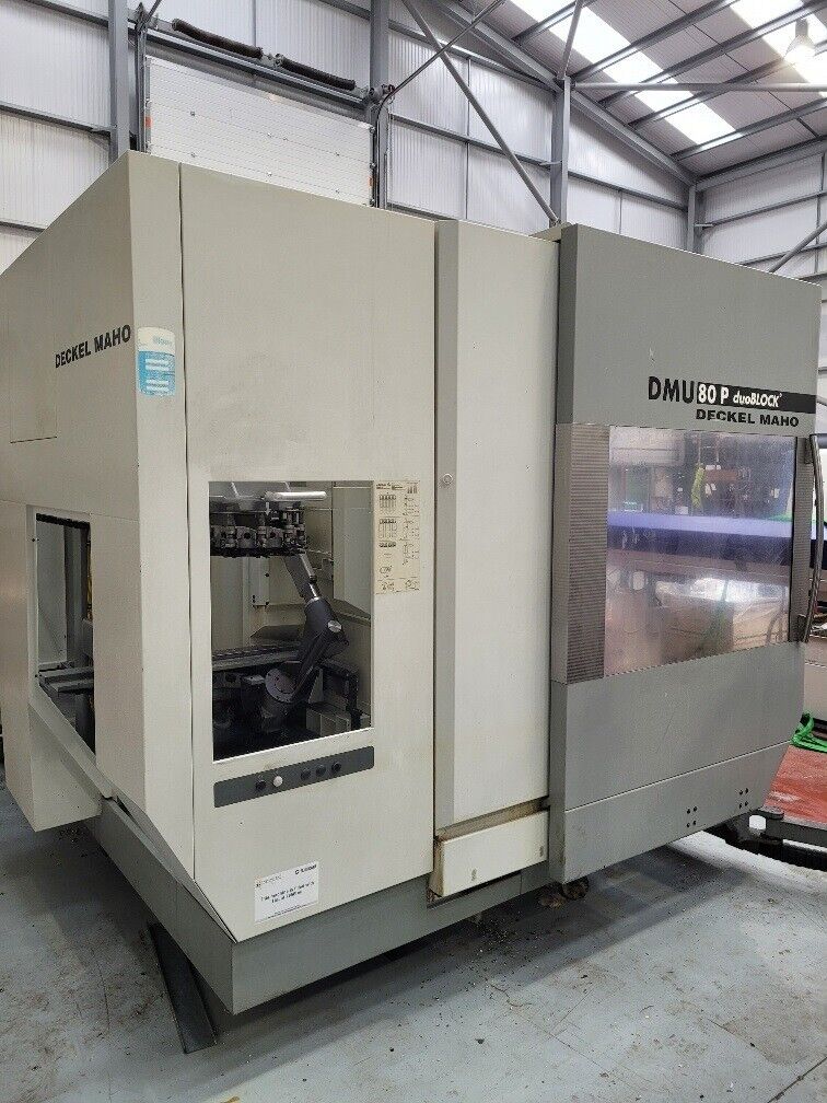 DMG DECKEL MAHO DMU 80P duoBLOCK – Year 2005 – Cncbul.co.uk