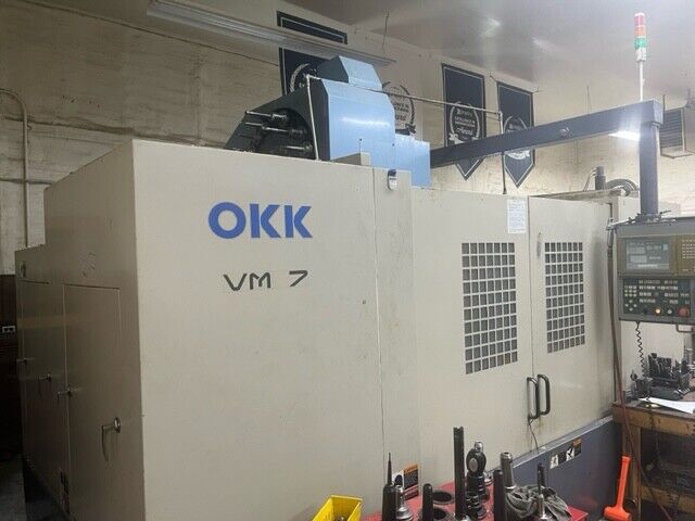OKK VM-7 CNC Vertical Machining Center – Year 2002 – Cncbul.co.uk