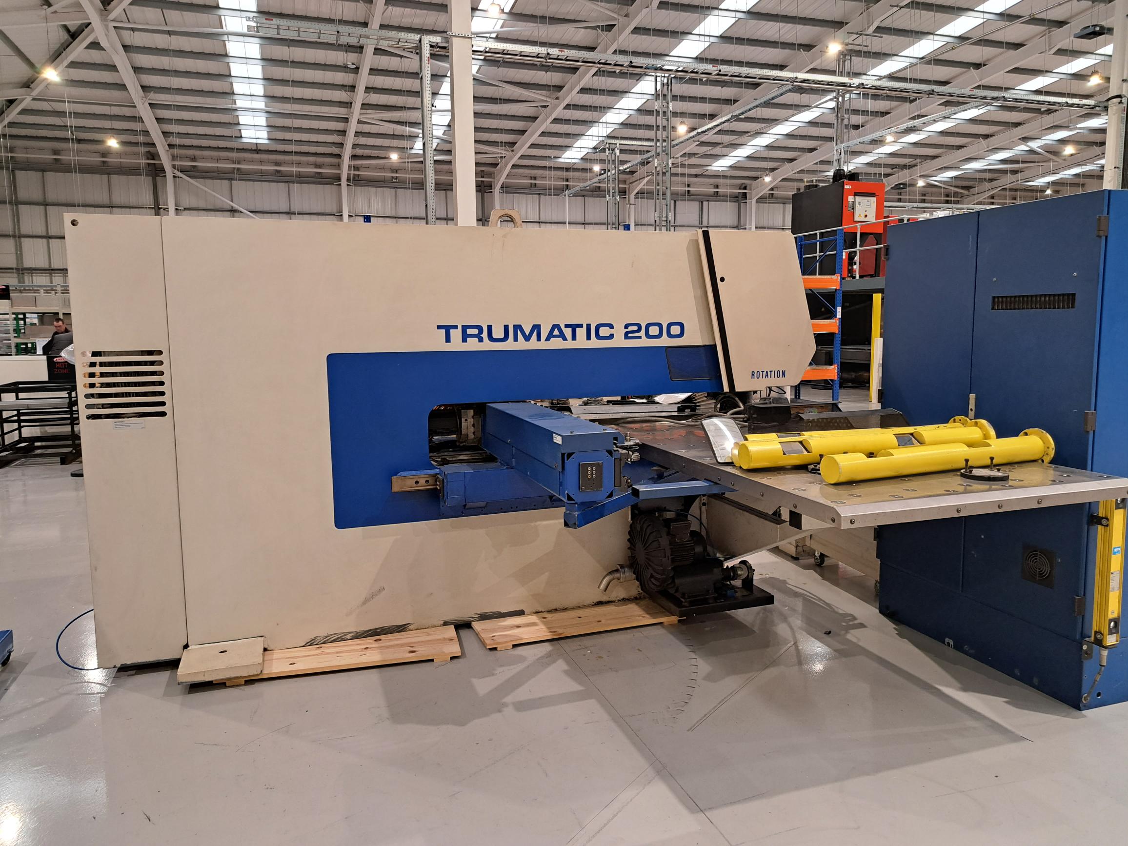 Trumpf Trumatic TC200R CNC Punch Machine – Year 2005 – Cncbul.co.uk