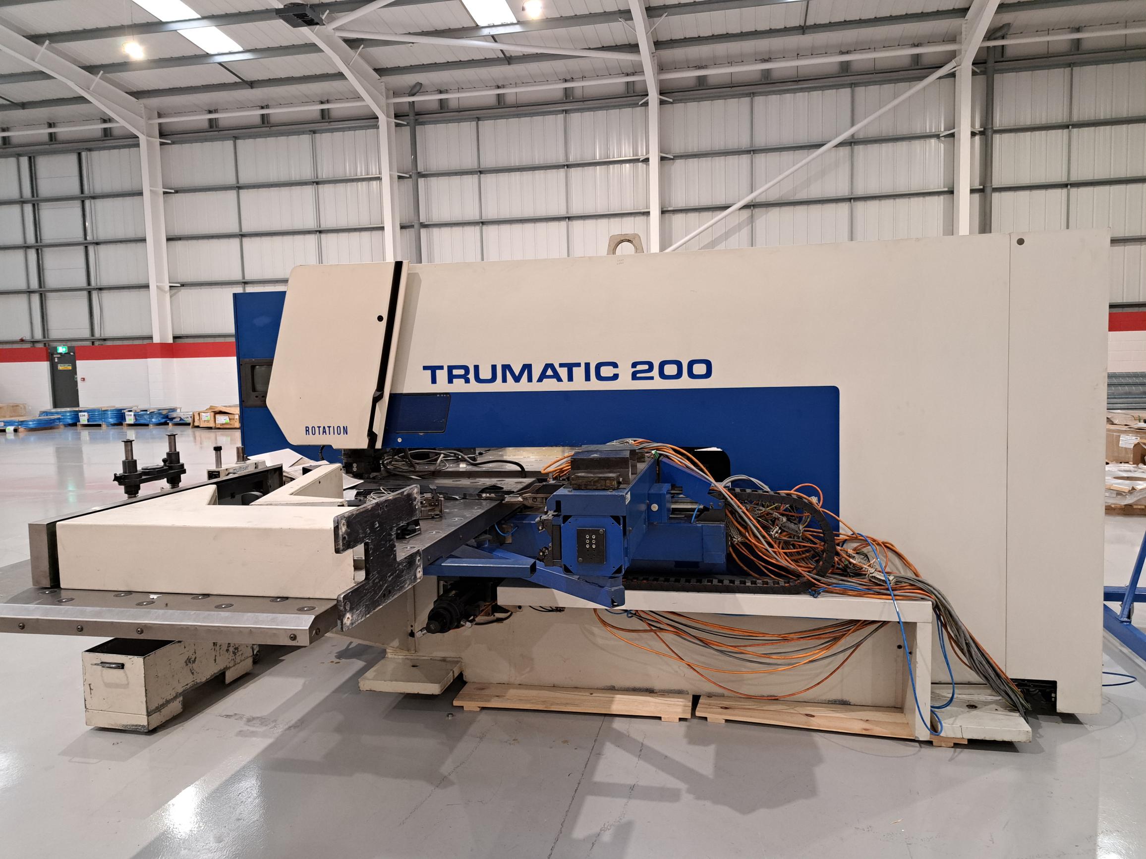 Trumpf Trumatic TC200R CNC Punch Machine – Year 2005 – Cncbul.co.uk