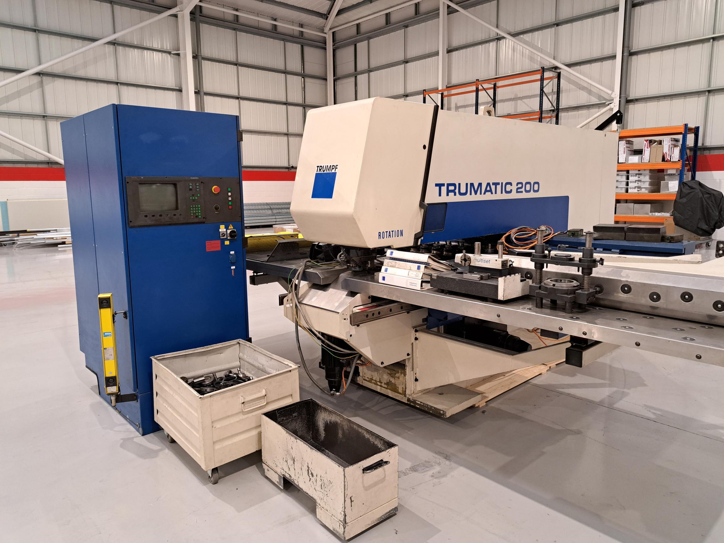 Trumpf Trumatic TC200R CNC Punch Machine – Year 2005 – Cncbul.co.uk