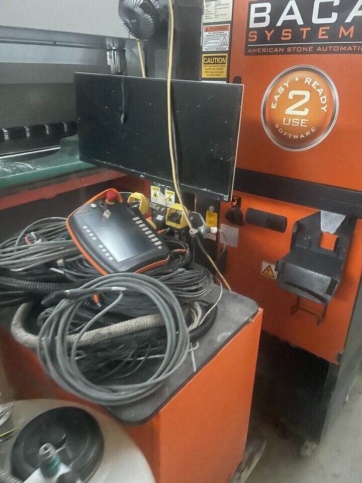 BACA Systems Robo SawJet V2.0 Complete Robot Granite Cutting Saw System ...