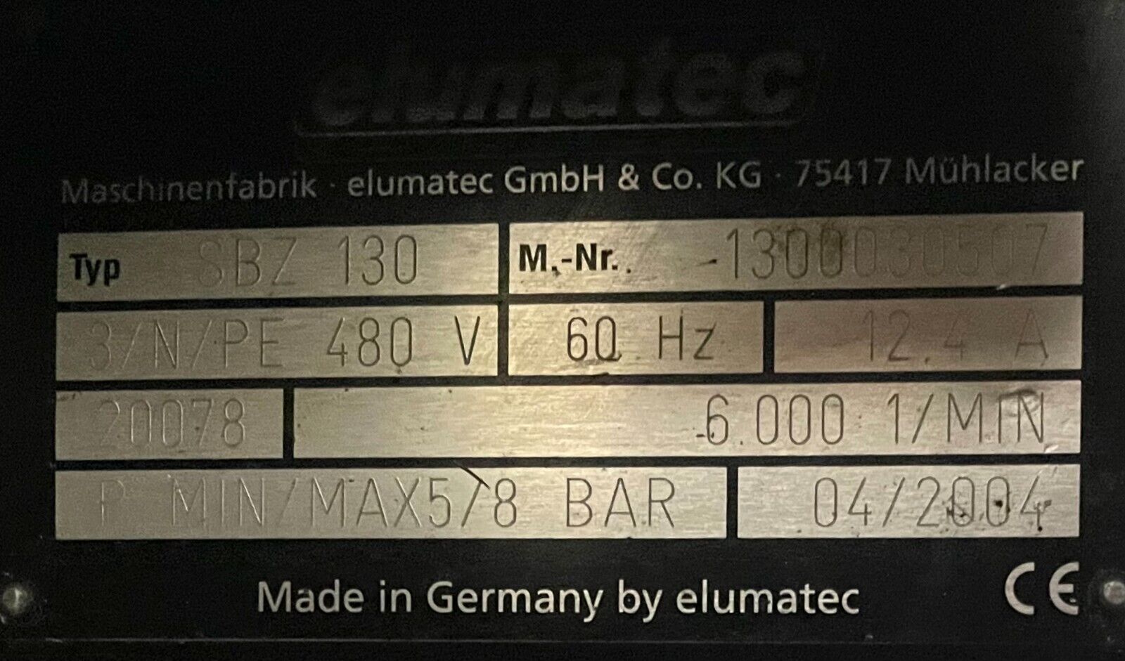 ELUMATEC SBZ-130 Aluminum/Steel Profile Machining Center – Year 2004 ...